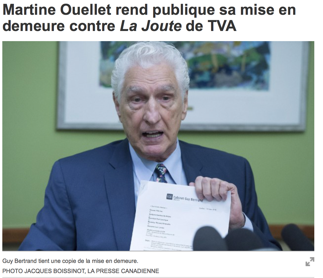 Guy Bertrand il y a un an... et aujourd'hui! - La Clique du Plateau