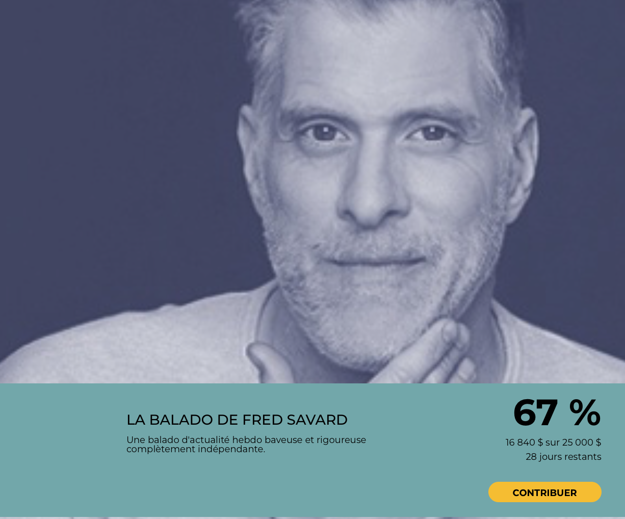 Des nouvelles de Fred Savard... - La Clique du Plateau