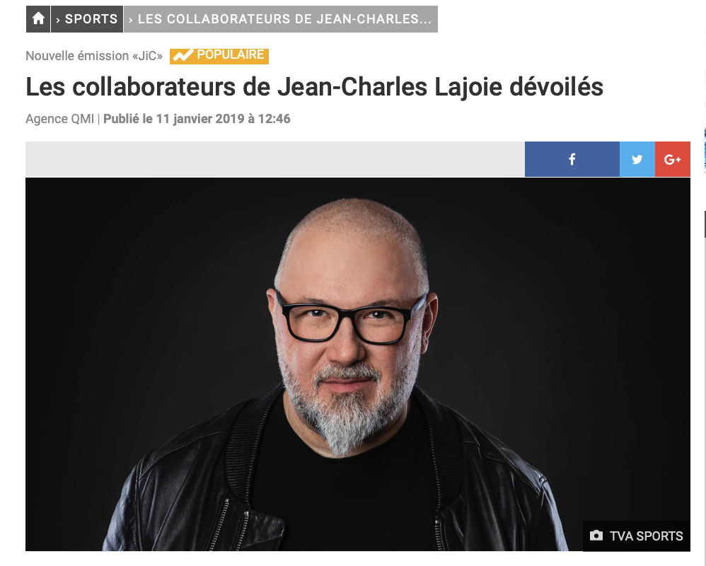 Des nouvelles de Fred Savard... - La Clique du Plateau