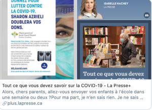 Est-ce que la journaliste Isabelle Hachey a vu ce clip avant de faire ...