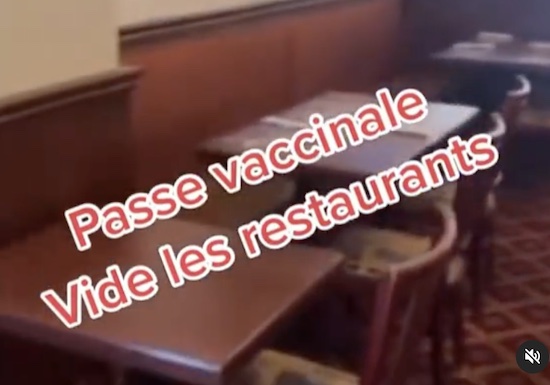 10$ que le resto était vide avant la pandémie... - La Clique du Plateau