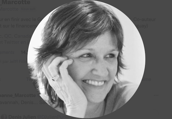 Lorsque les québécois expliquent une chose ben simple à Joanne Marcotte ...