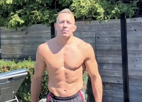Georges St-Pierre est maintenant influenceur pour un bac d'eau! - La ...