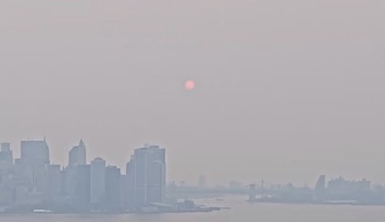 Est-ce que New-York reçoit la fumée des feux de Sept-Îles? - La Clique ...