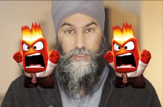 Pierre Poilievre is fake angry!!! - La Clique du Plateau