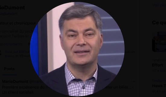 Dumont qui attend une heure pour pouvoir varger sur le REM! - La Clique ...