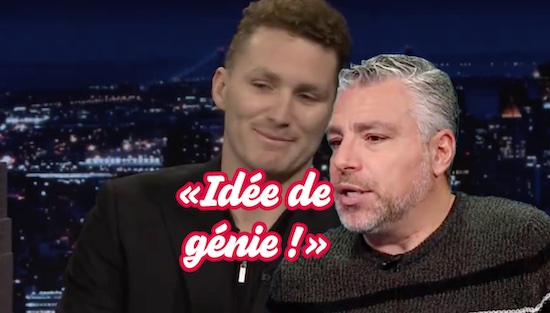 Jérémy Filosa sur la p'tite tête américaine Tkachuk! - La Clique du Plateau