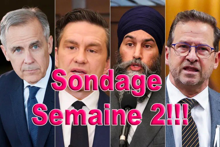 Sondage semaine 2 : Pour qui allez-vous voter ? - La Clique du Plateau
