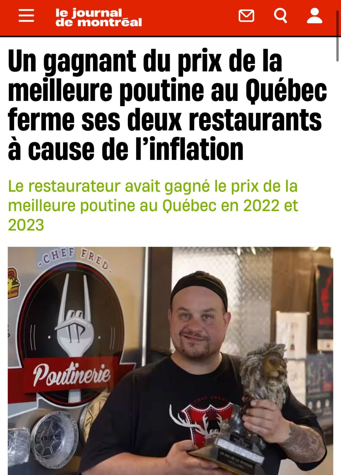 Tu vas écrire la même chose si un autre resto ouvre au même endroit ...